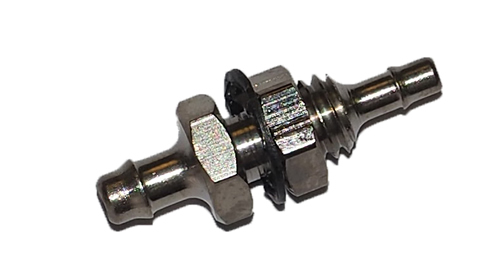 Miniature Bulkhead Hose Barb Stainless Steel | 10BK1 SS