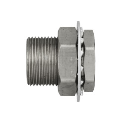 Female Bulkhead Frame (Anchor) Coupling, Stainless Steel | SS-207-08-08