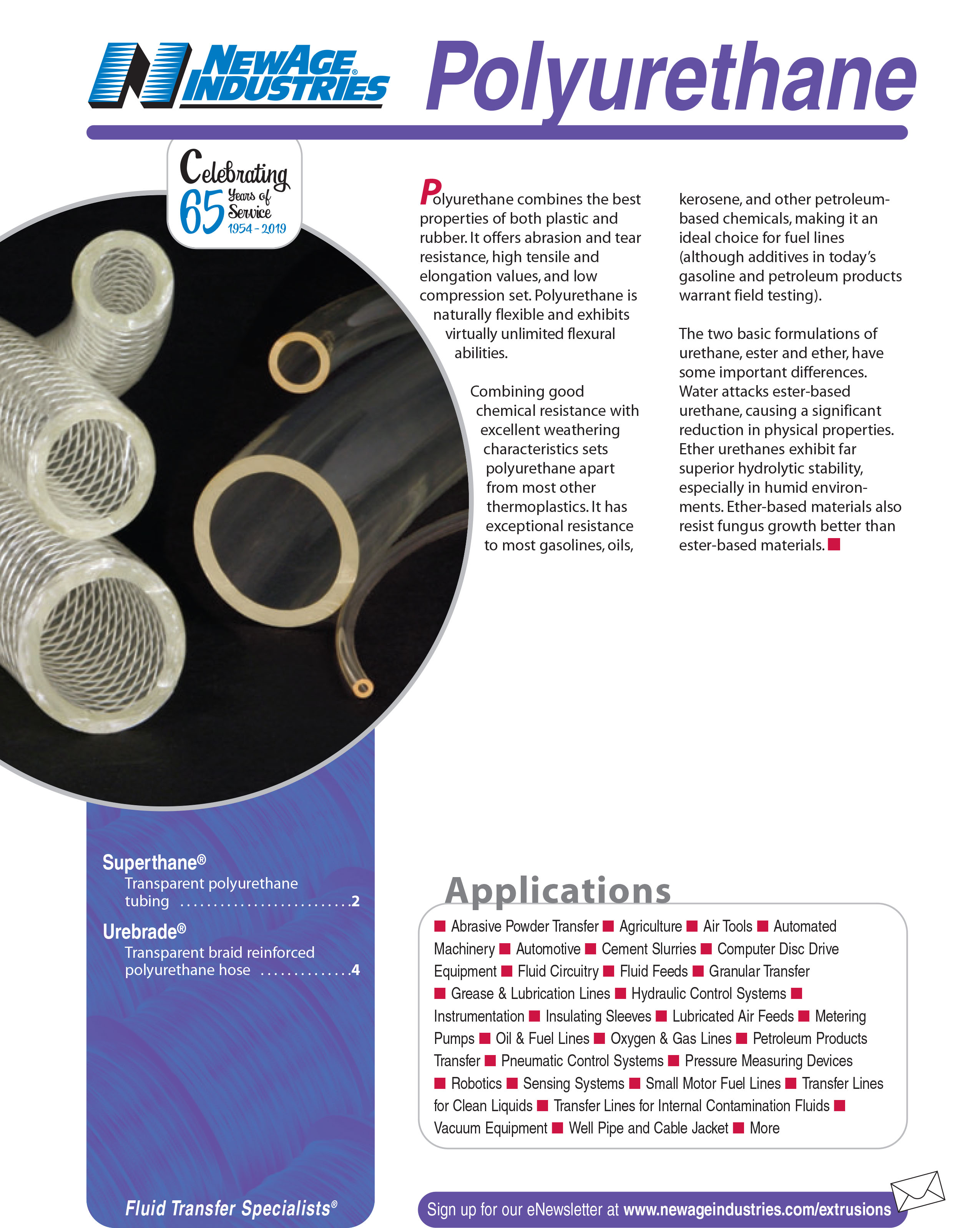 Polyurethane Tubing | PU Tubing | Polyurethane Pipe
