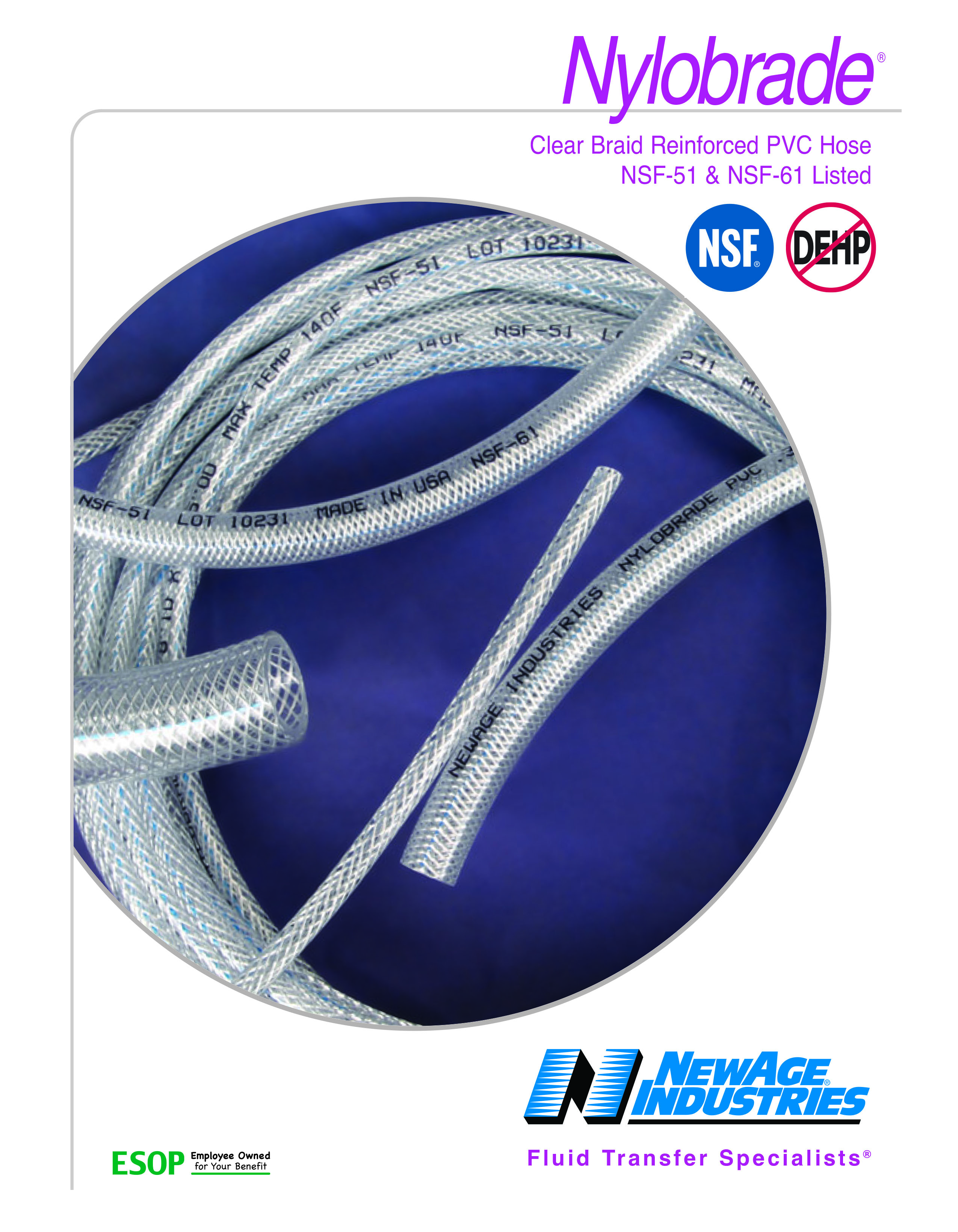 Braid Reinforced Polyvinylchloride (PVC) Hose | 1001385-100