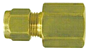 Female Connector Compression Brass