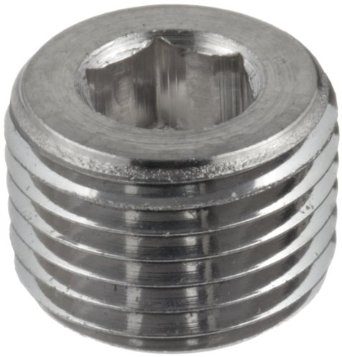 Hex Socket Pipe Plug, Stainless Steel