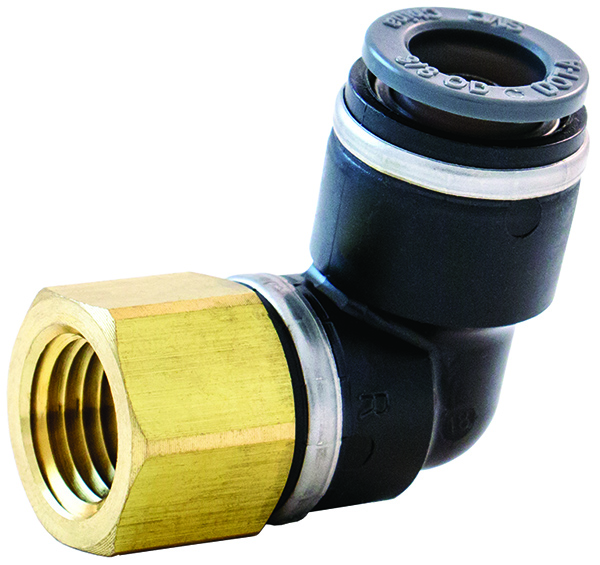 90° Female Elbow DOT Push-to-Connect Composite