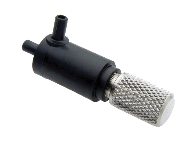 Miniature Inline Needle Valve, Nylon