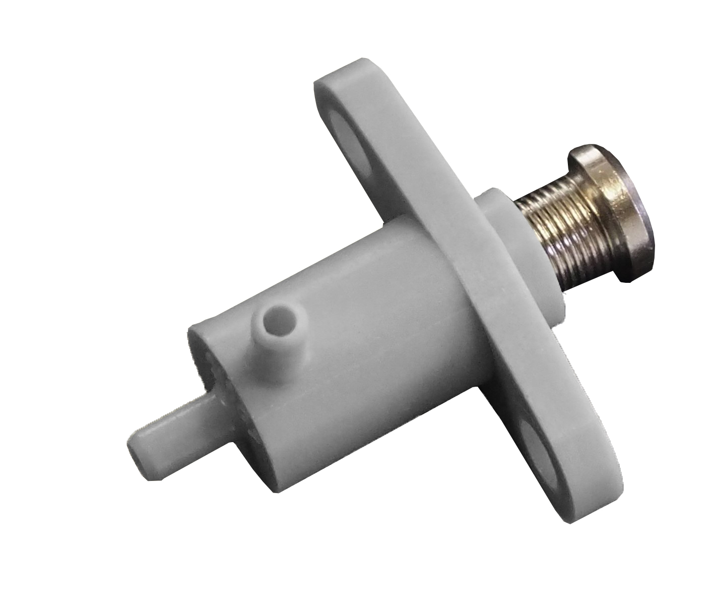 Miniature Panel Mount Needle Valve, Polypropylene|F-2822-51-SS