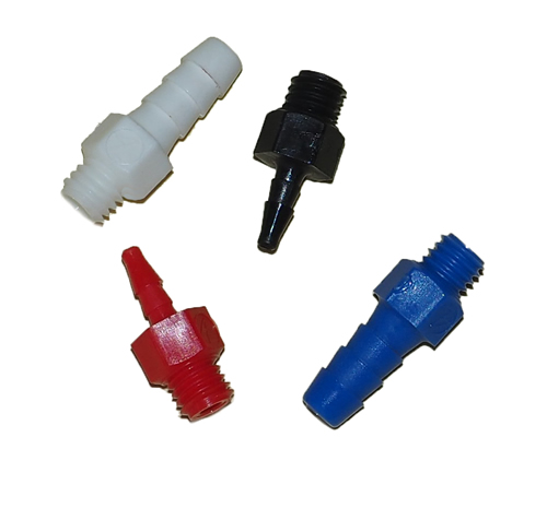 Miniature Male Hose Barb Plastic Fitting|F-3120-80-PP