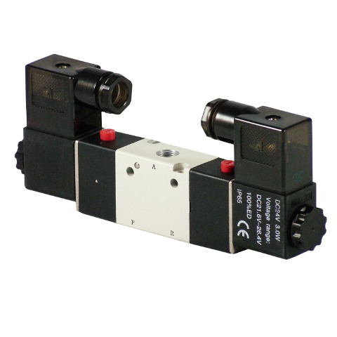2 Position, 3 Way, Double Solenoid Valve
