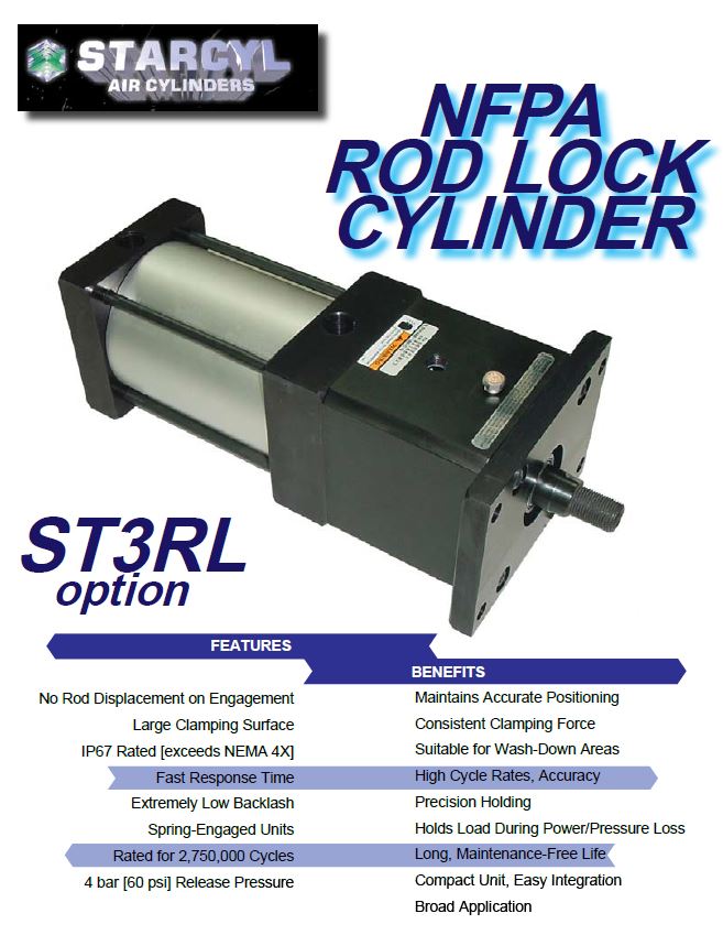 Starcyl Cylinders | Multistage Pneumatic Cylinders