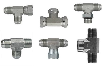 Hydraulic Tee Fittings | Male & Female Hydraulic T Fittings