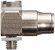 90° Male Elbow Banjo Swivel Push-to-Connect Brass