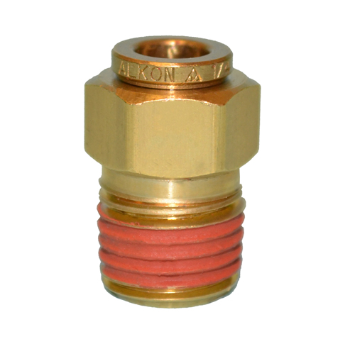 Male Connector DOT Push-to-Connect Brass