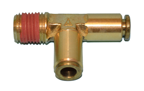 Reducing Male Run Tee Push-to-Connect Brass