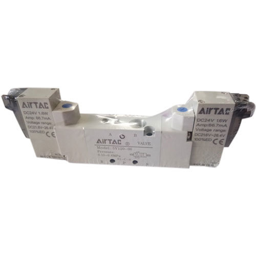 AirTAC 6V Series, 2 Position, 4 Way, Double Solenoid Valve