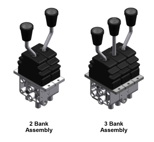 DEL DOT/ Stackable Feathering Valve