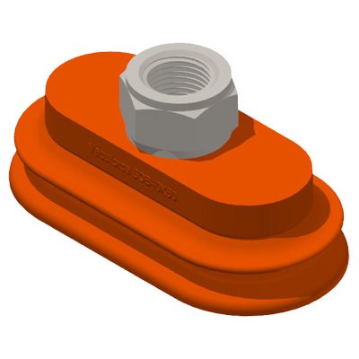 Oval Bellows Vaccum Cup