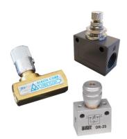 Pneumatic Flow Control Valves | Right-Angle, In-Line Valves