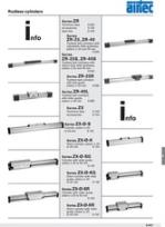 Rodless Pneumatic Cylinders | AirTAC And AIRTEC Cylinders