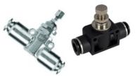 Pneumatic Flow Control Valves | Right-Angle, In-Line Valves